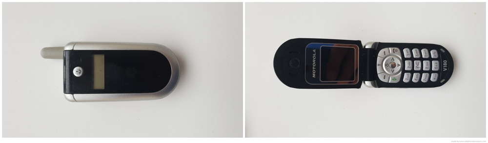 Cell Phones Museum » Motorola V180 - 2004