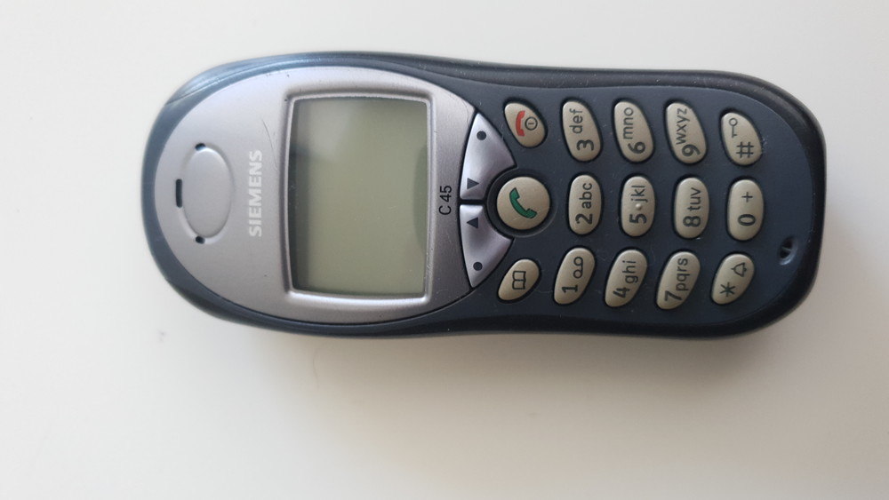 Cell Phones Museum » Siemens C45 - 2001