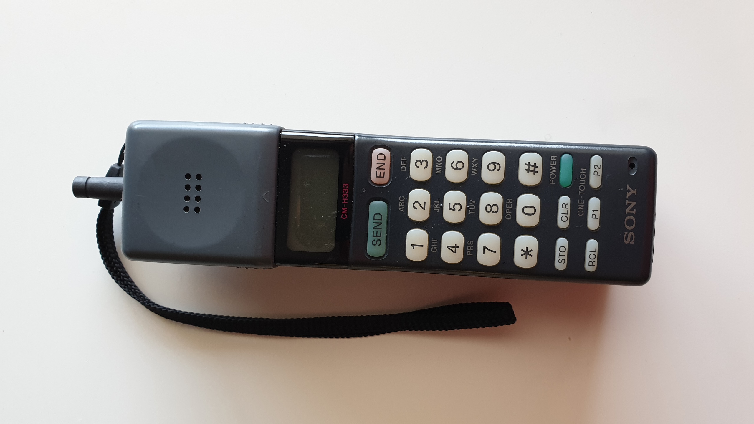 Cell Phones Museum » Sony CM-H333 - 1993