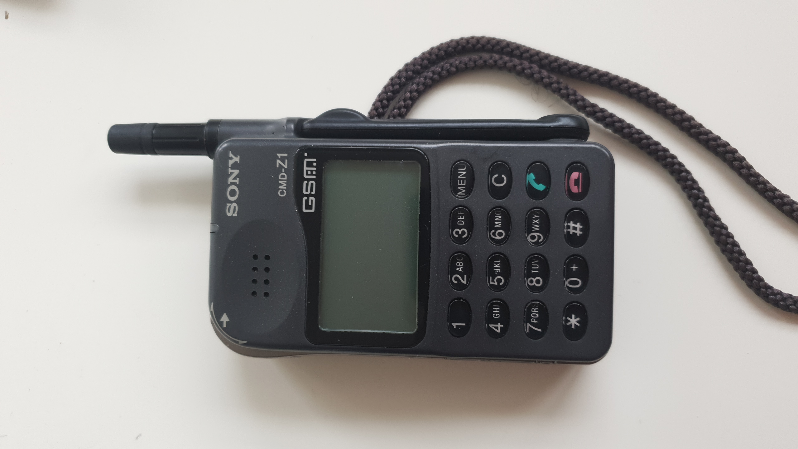 Cell Phones Museum » Sony CMD Z1 - 1997