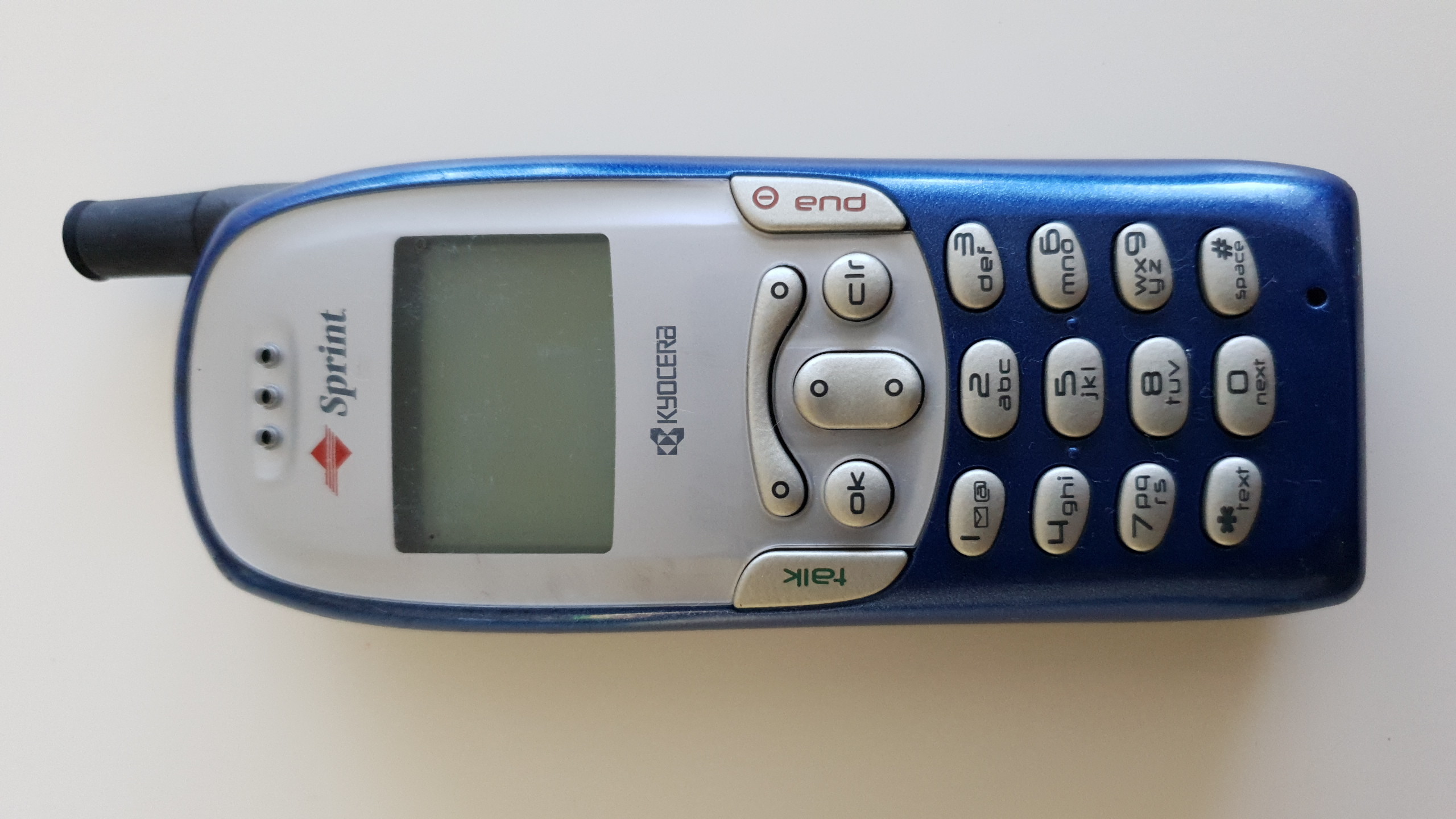 Cell Phones Museum » Kyocera 2345 - 2002