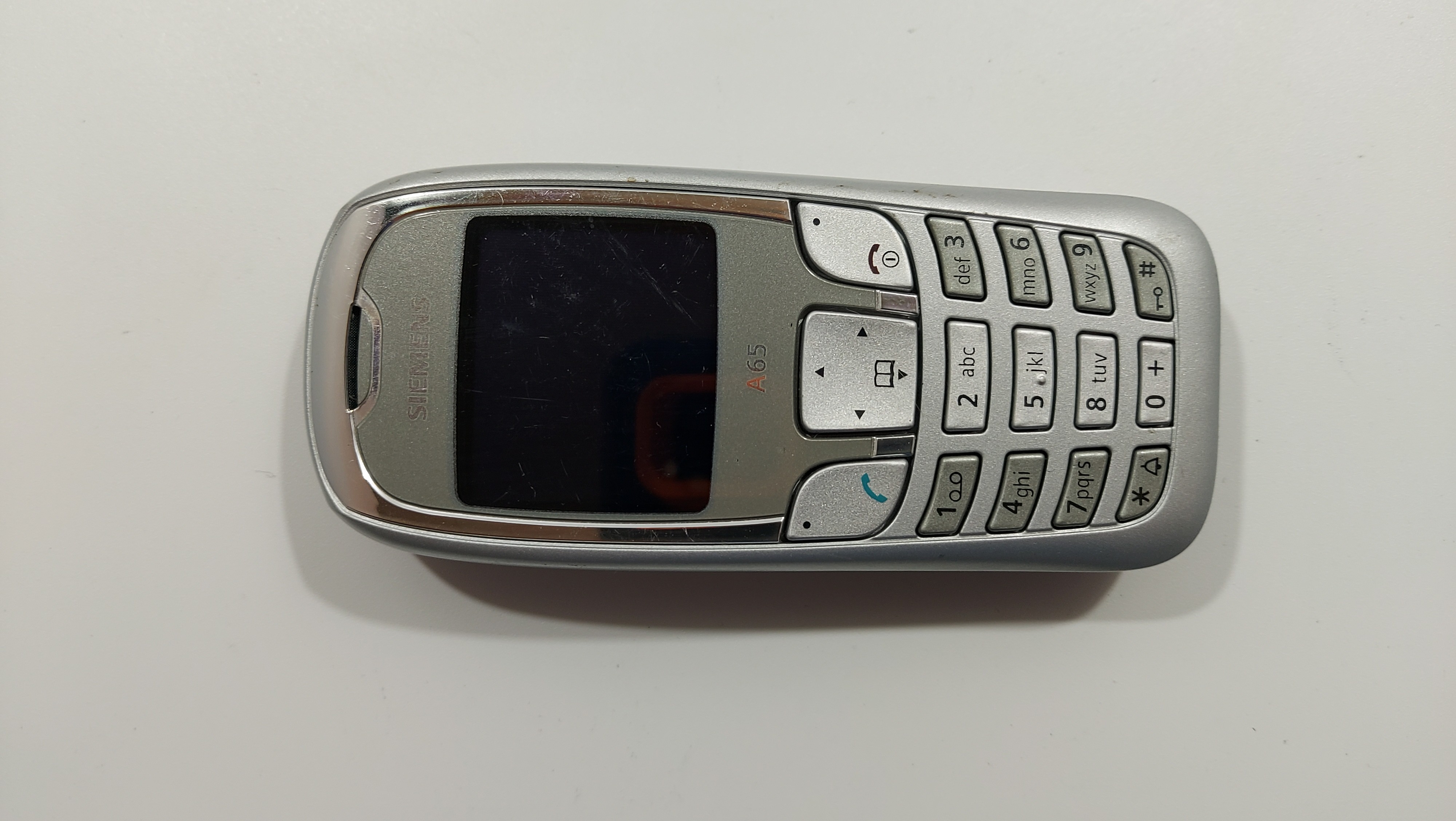 Cell Phones Museum » Siemens A65 - 2004