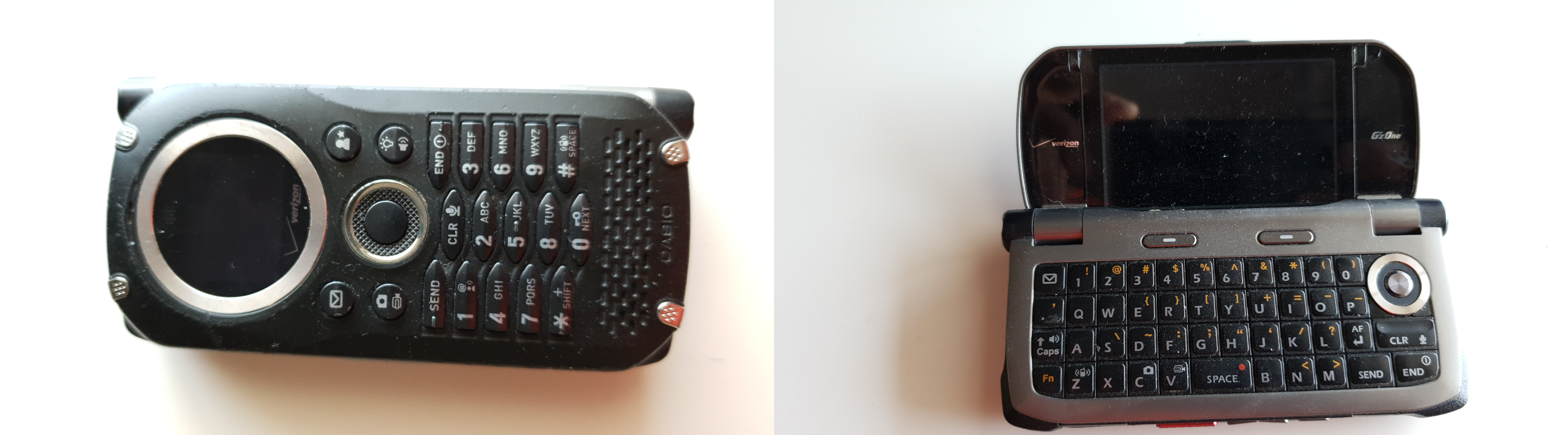 Cell Phones Museum » Casio G'zOne Brigade - 2011