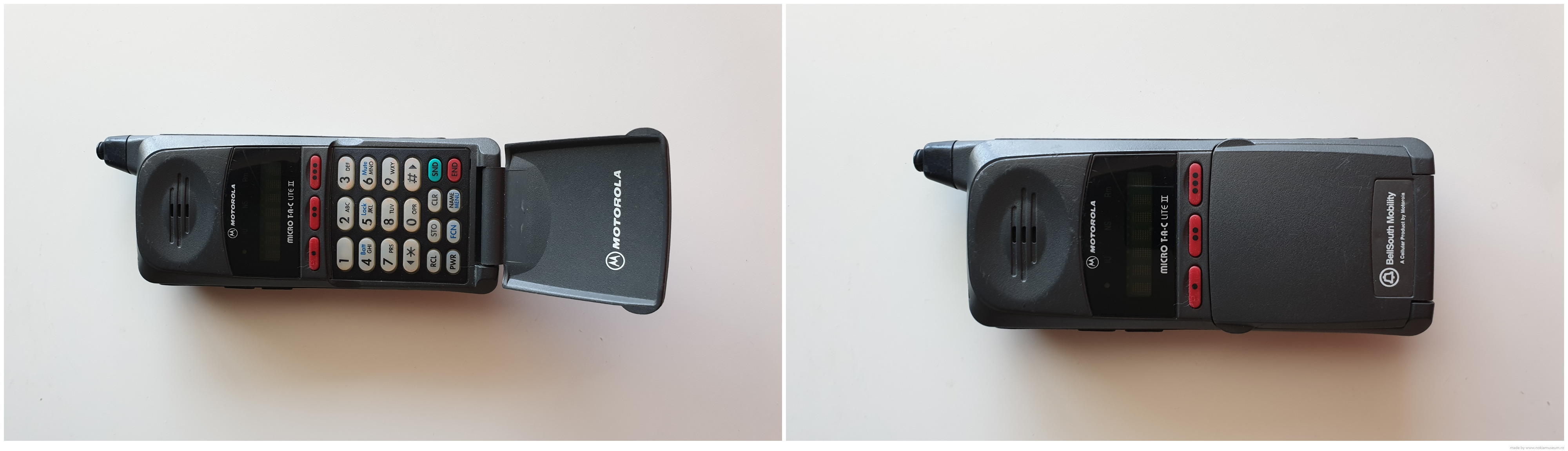 Cell Phones Museum » MOTOROLA MicroTAC Lite II - 1992