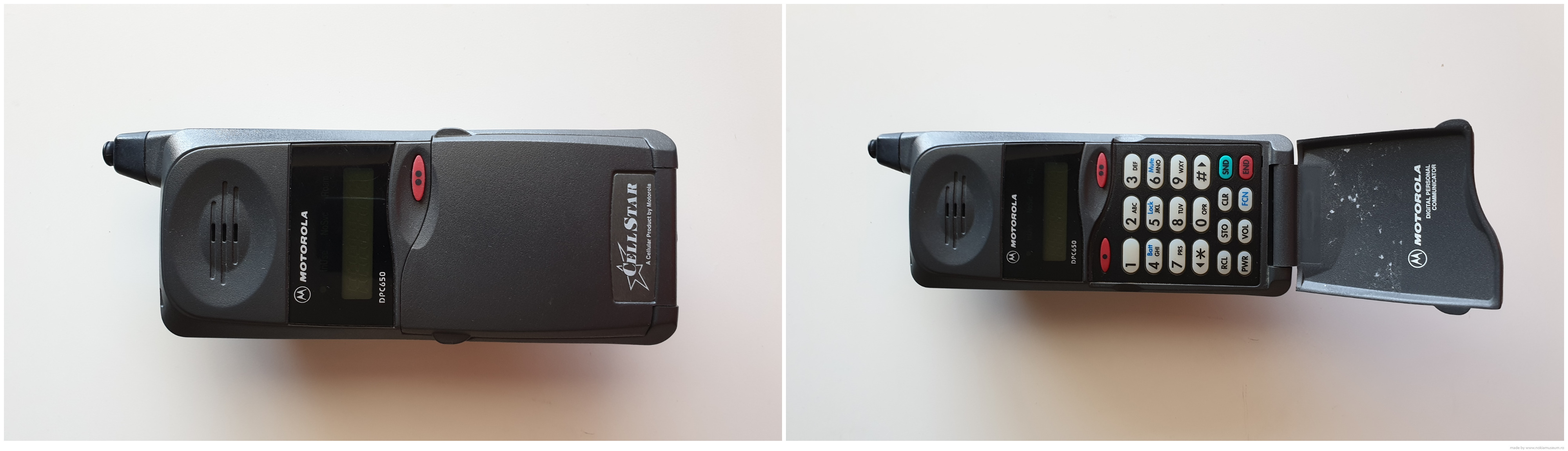 Cell Phones Museum » Motorola MicroTAC DPC650 - 1995