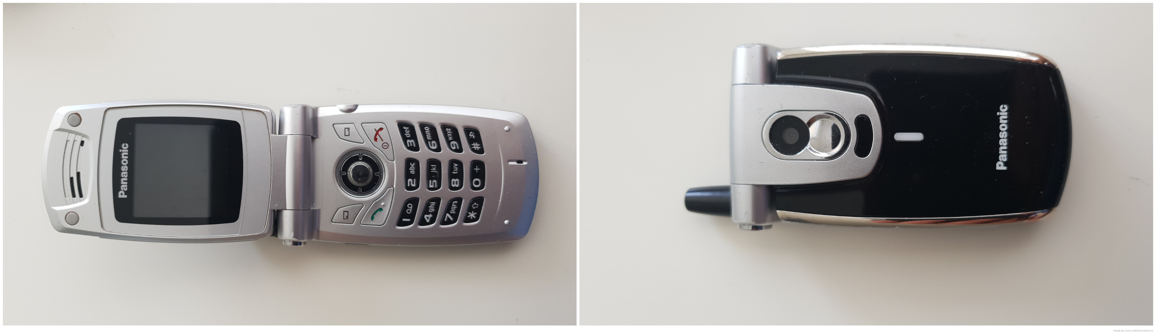 Cell Phones Museum » Panasonic X400 - 2004