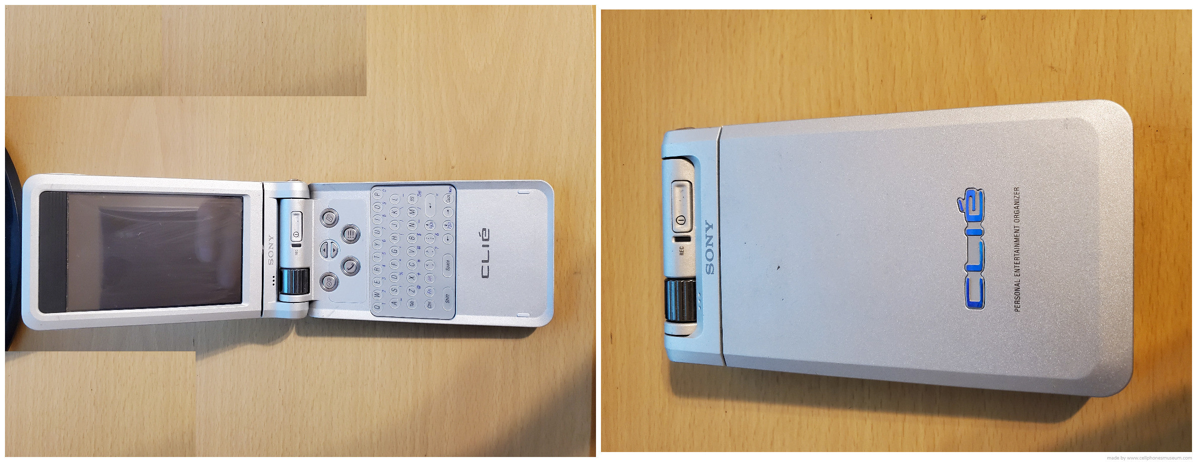 Cell Phones Museum » Sony Clie PEG-NX70V - 2002