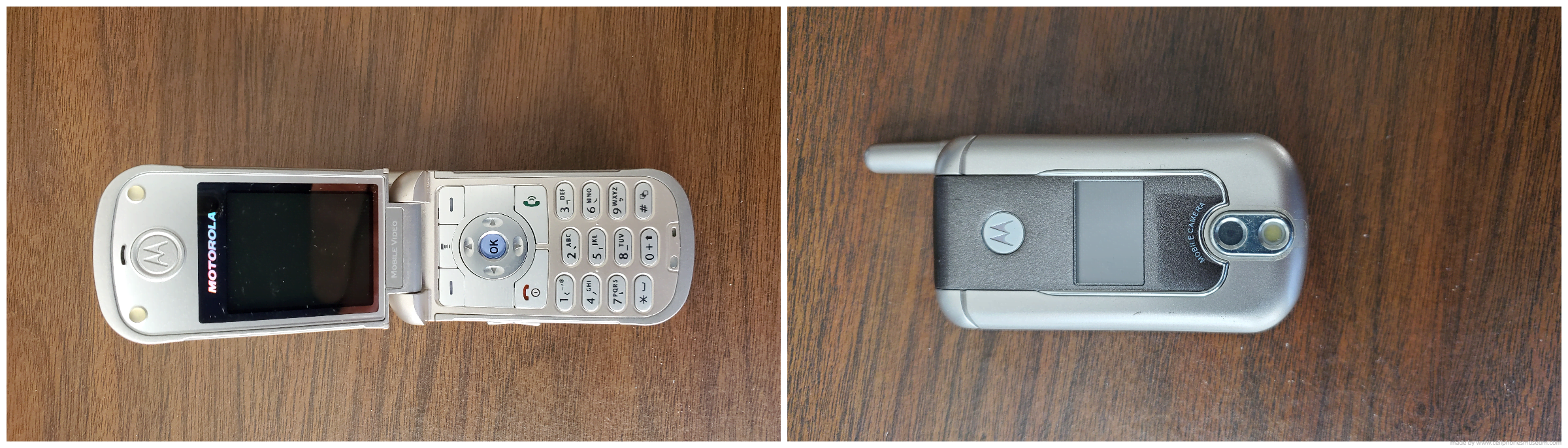 Cell Phones Museum » Motorola V878 - 2003