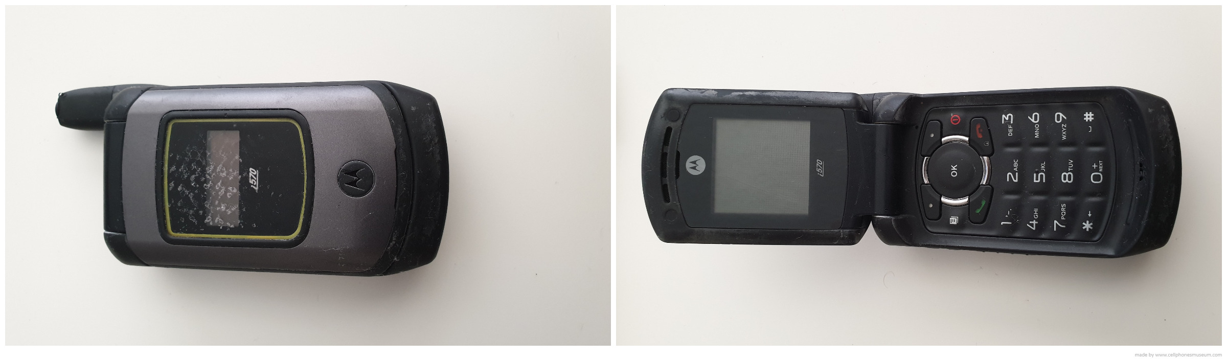 Cell Phones Museum » Motorola i570 - 2008