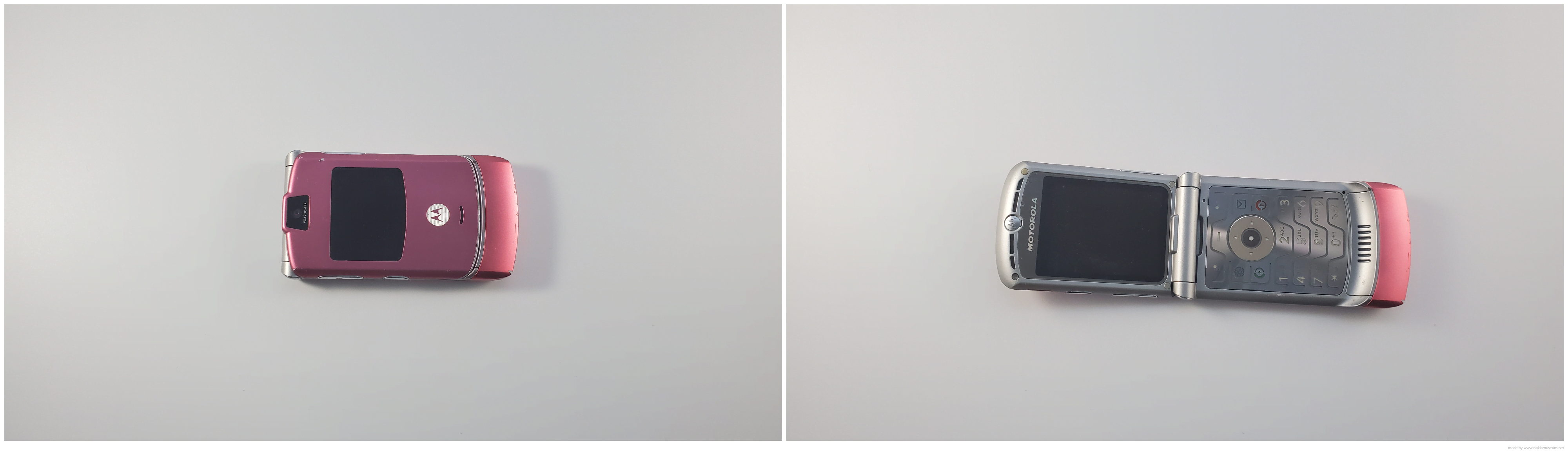 Cell Phones Museum » Motorola RAZR V3 Pink - 2004