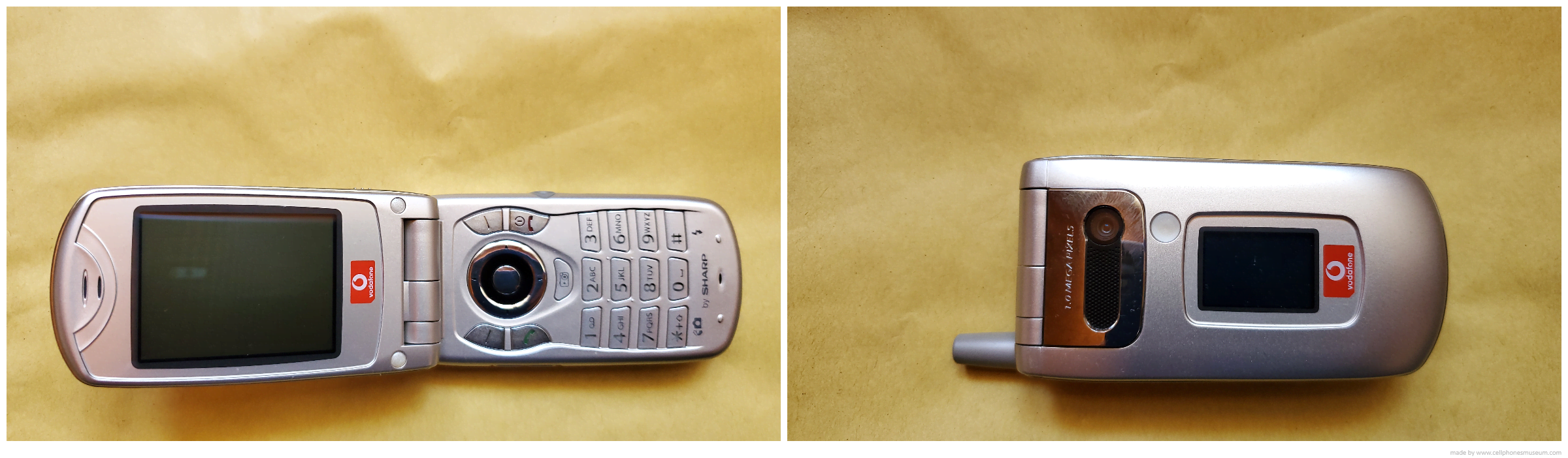 Cell Phones Museum » Sharp GX30 - 2004